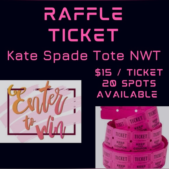 kate spade | Bags | Raffle 5 Entry 2 Spots Nwt Kate Spade Black Glitter ...